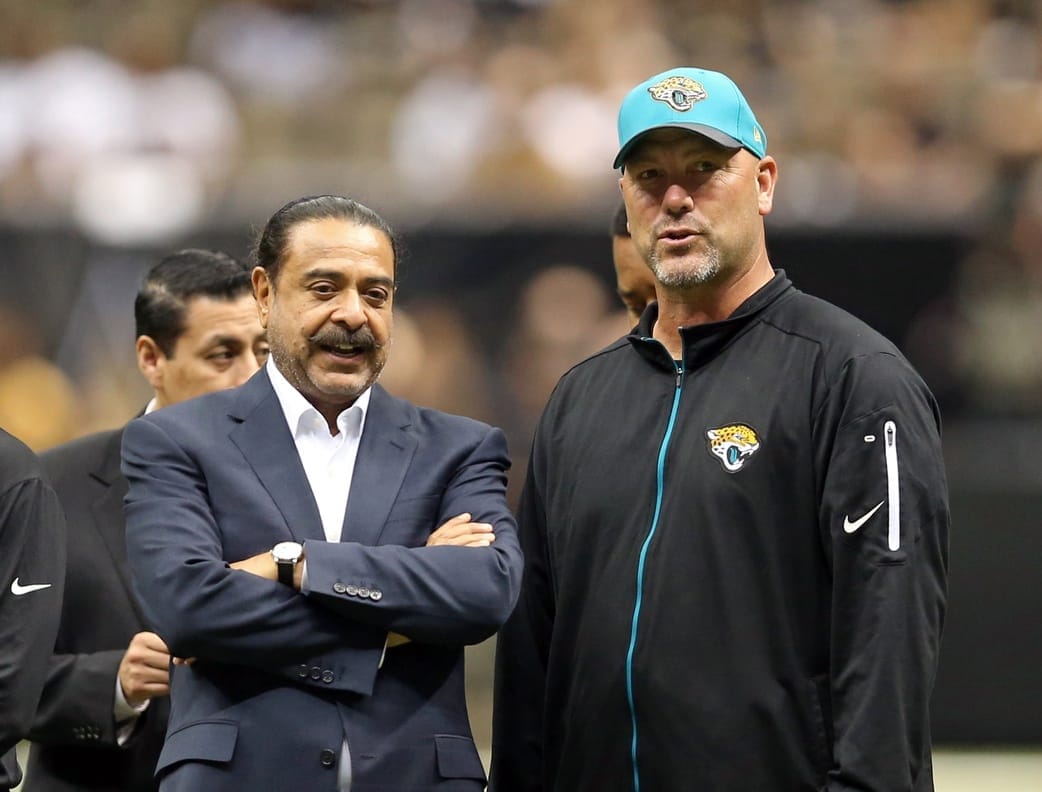 Jaguars fans boo Gus Bradley during pre-game introductions