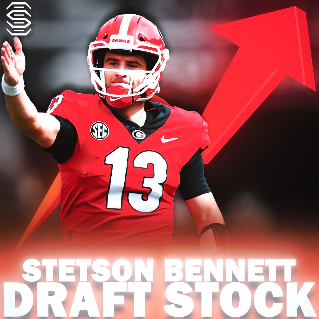Georgia Bulldogs QB Stetson Bennett's draft stock reportedly rising ...