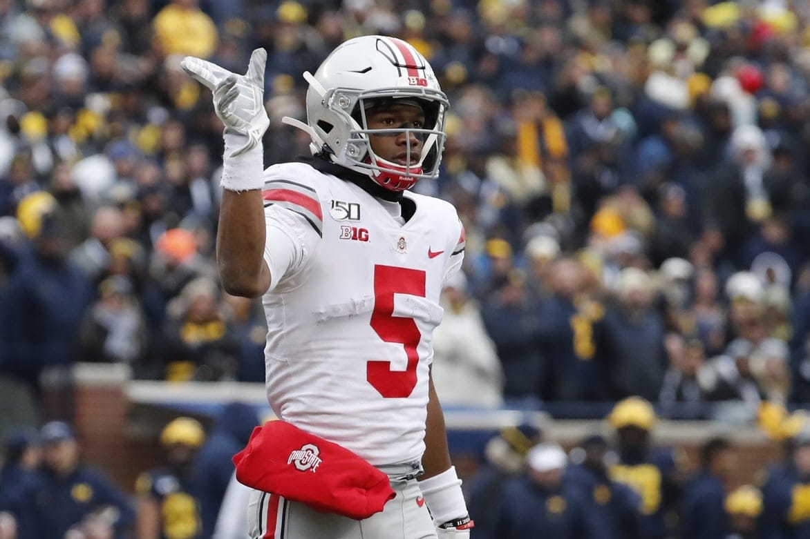 WATCH: Ohio State freshman Garrett Wilson takes flight on catch of the ...