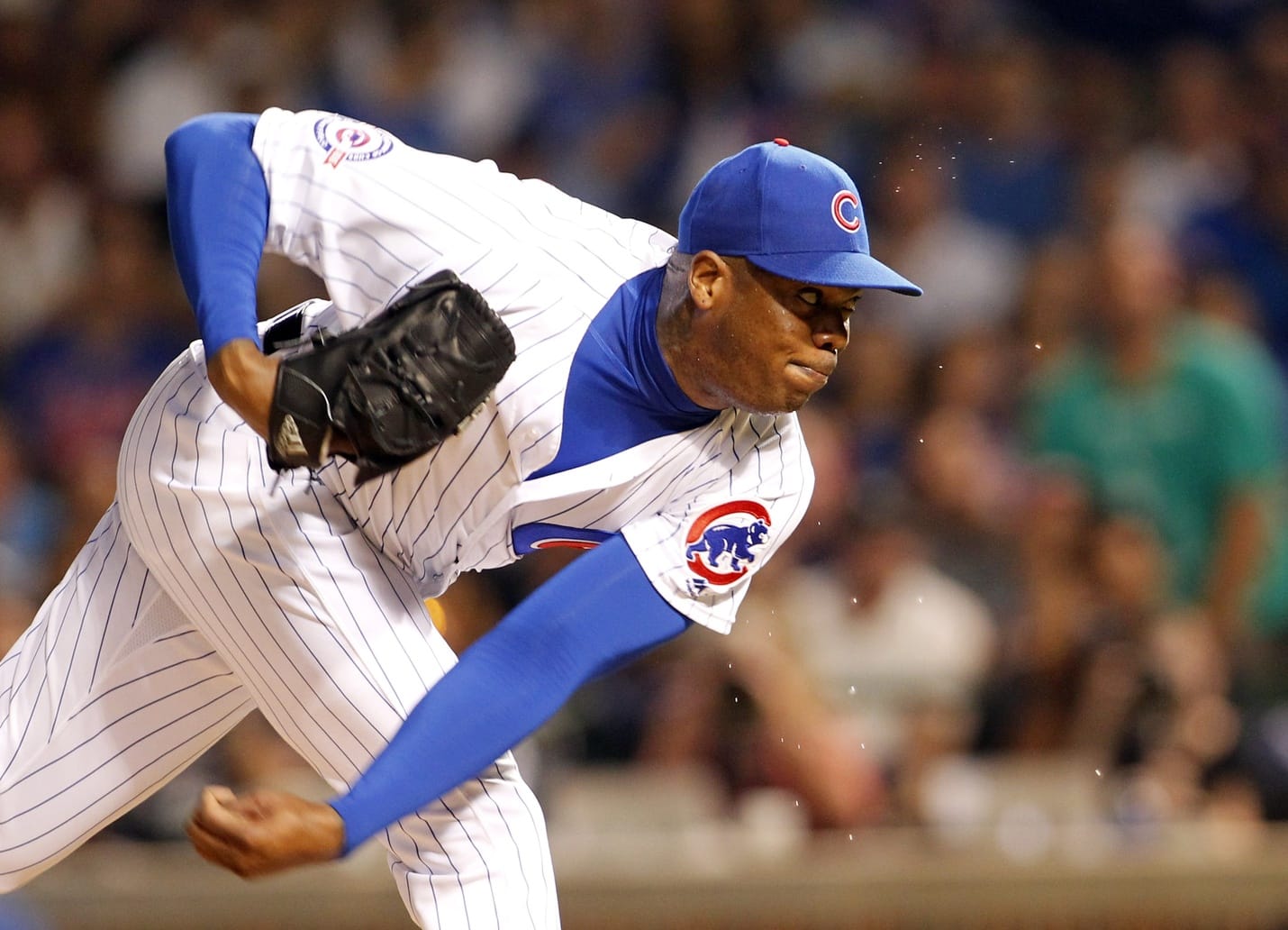 Aroldis Chapman breaks World Series record with 104.1 MPH pitch