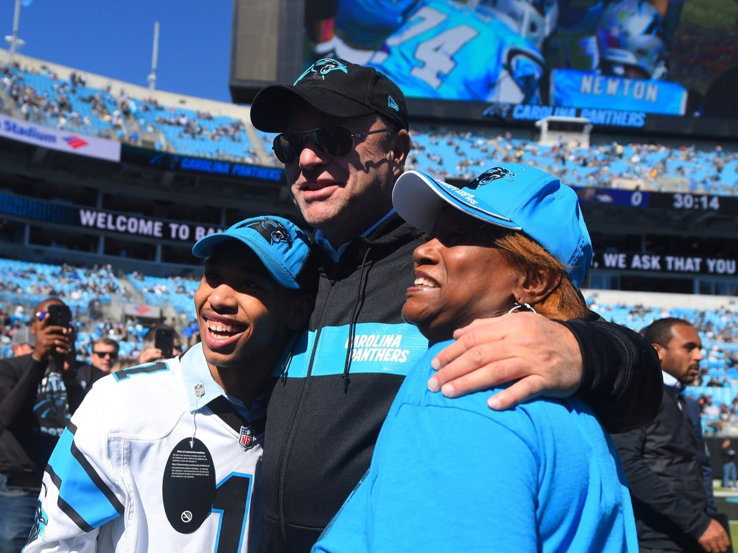 Panthers owner donates school supplies for 15,000 children
