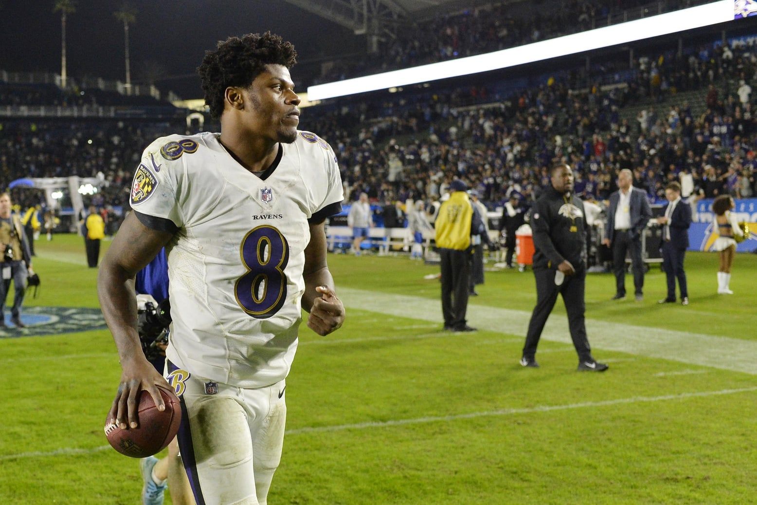 Ravens fans boo Lamar Jackson in fourth quarter, leave early