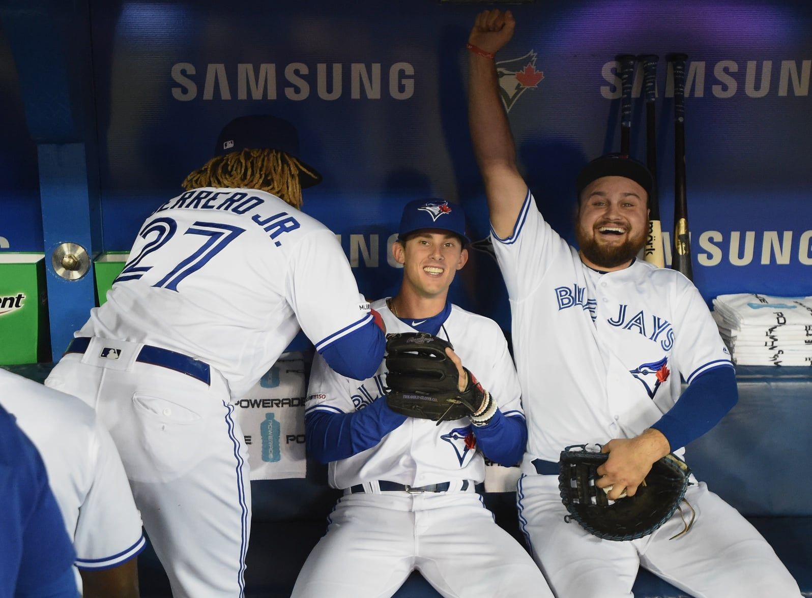 WATCH: Cavan Biggio launches first MLB home run