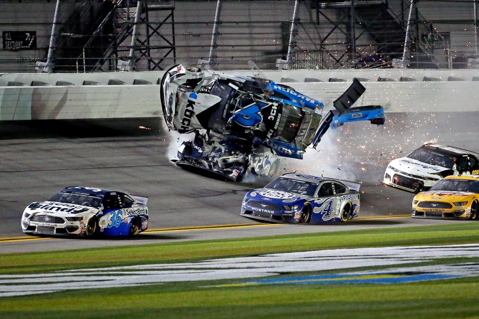 Fans blast NASCAR over handling of Ryan Newman Daytona 500 crash