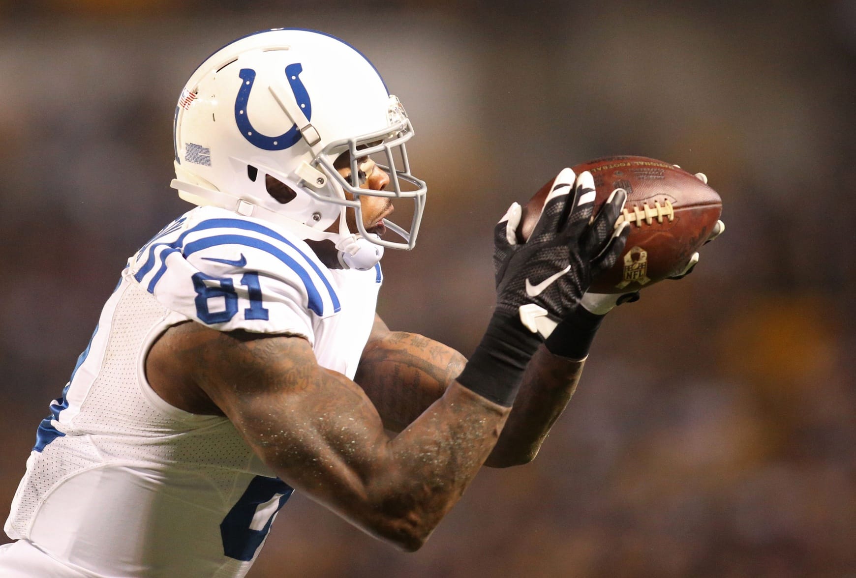 Report: Andre Johnson finished with Colts