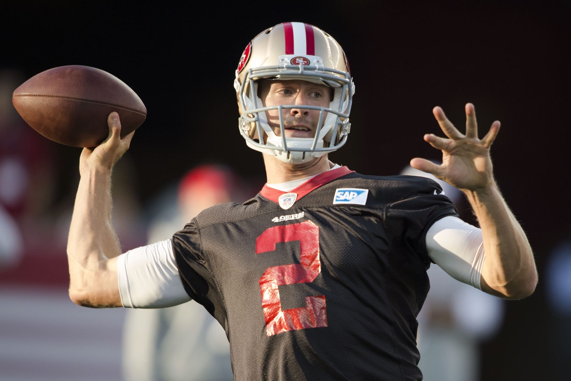 Is Blaine Gabbert pulling away from Colin Kaepernick?