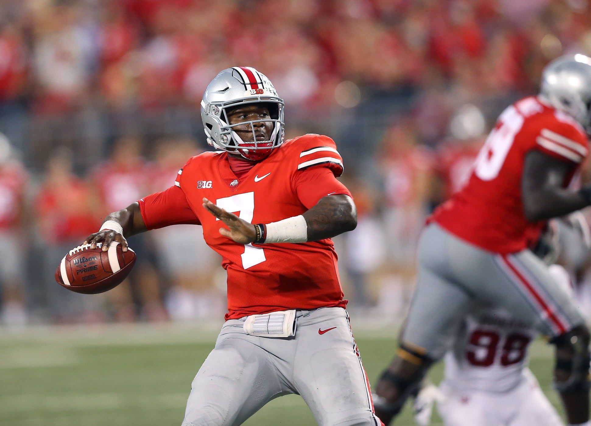 WATCH: Dwayne Haskins breaks Drew Brees' single-season TD record