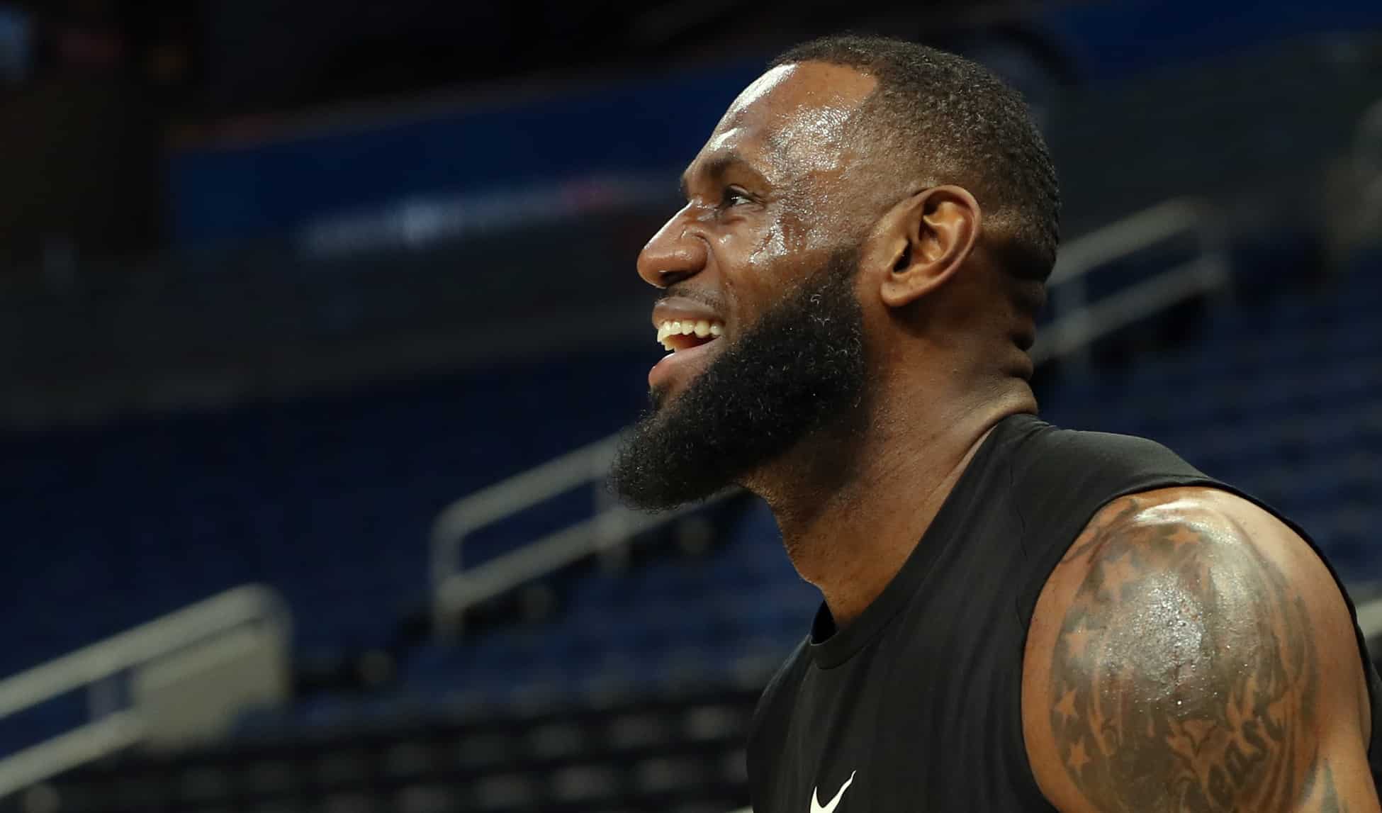 LOOK: Philly power company flying LeBron James banners ahead of NBA Draft