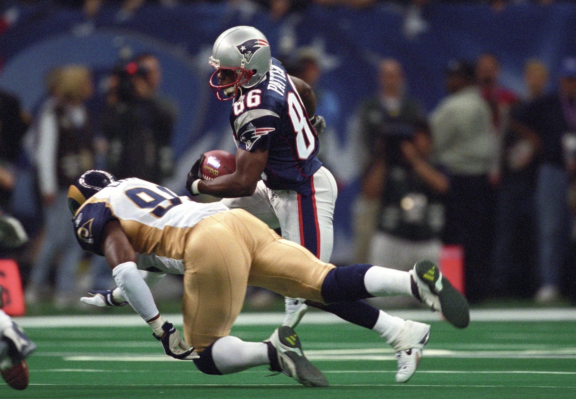 Three-time New England Patriots Super Bowl champion David Patten dies at 47