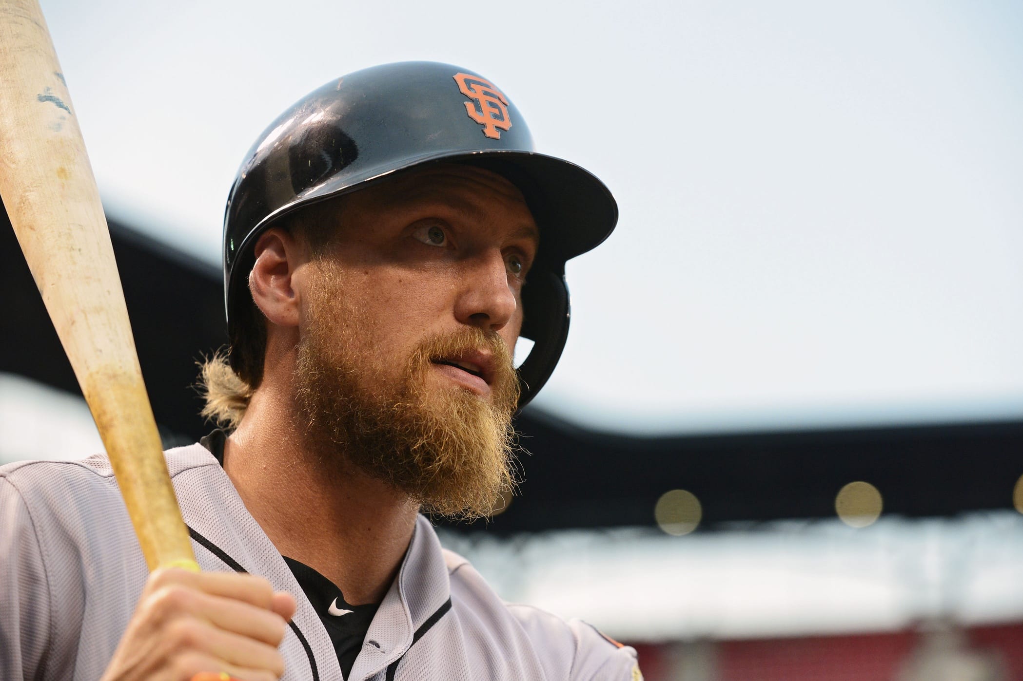 Hunter Pence on DL, likely out for a while