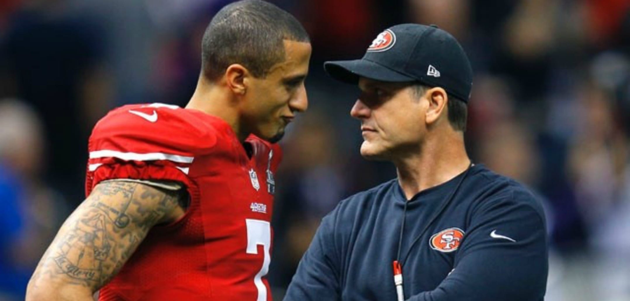 Colin Kaepernick's Tribute to Jim Harbaugh