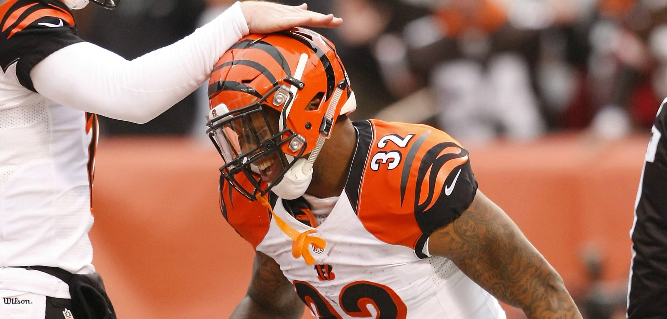 WATCH: Jeremy Hill disrespects Terrible Towel after TD