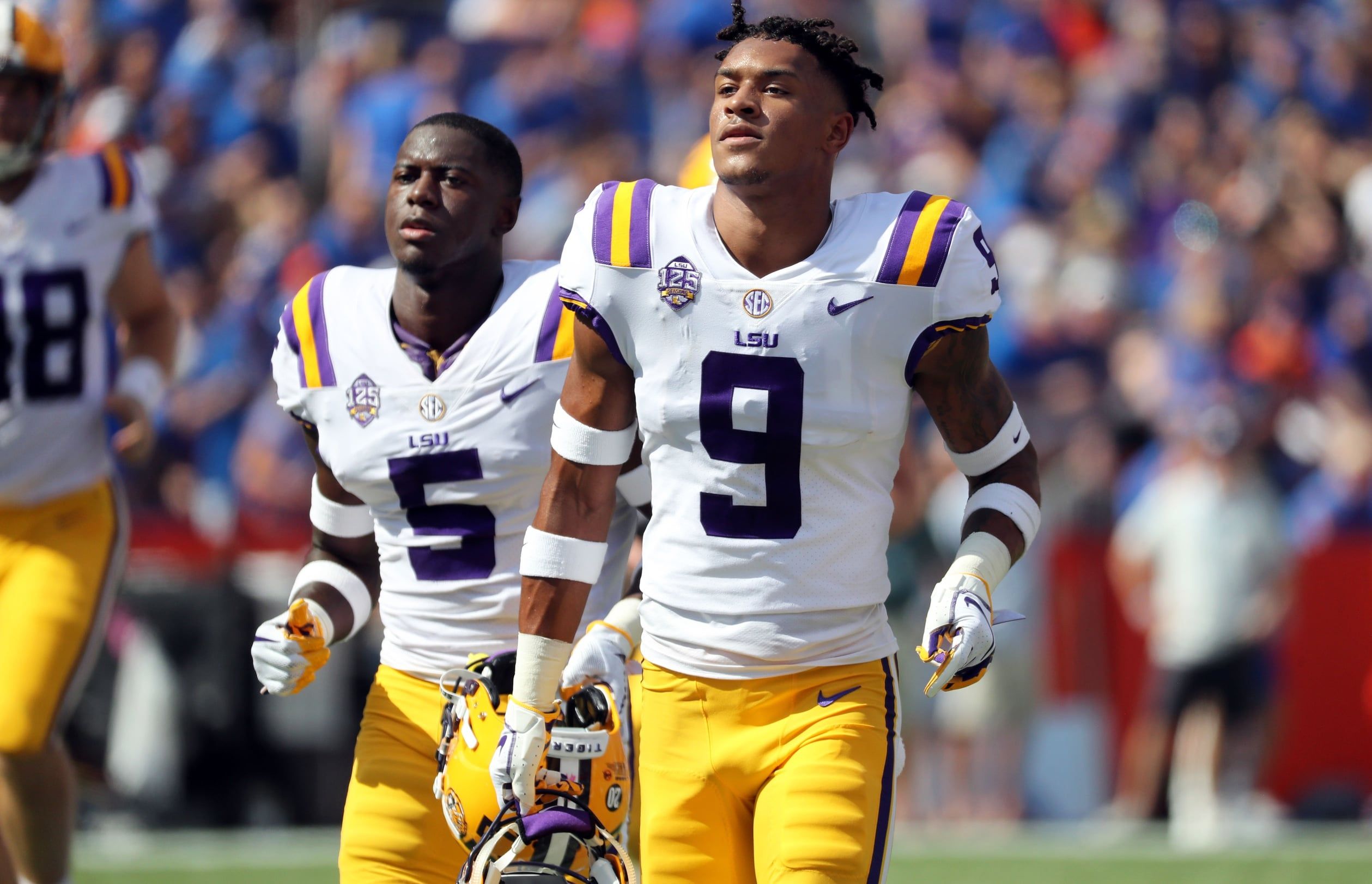 Report: Teams have 'concerns' about LSU safety Grant Delpit