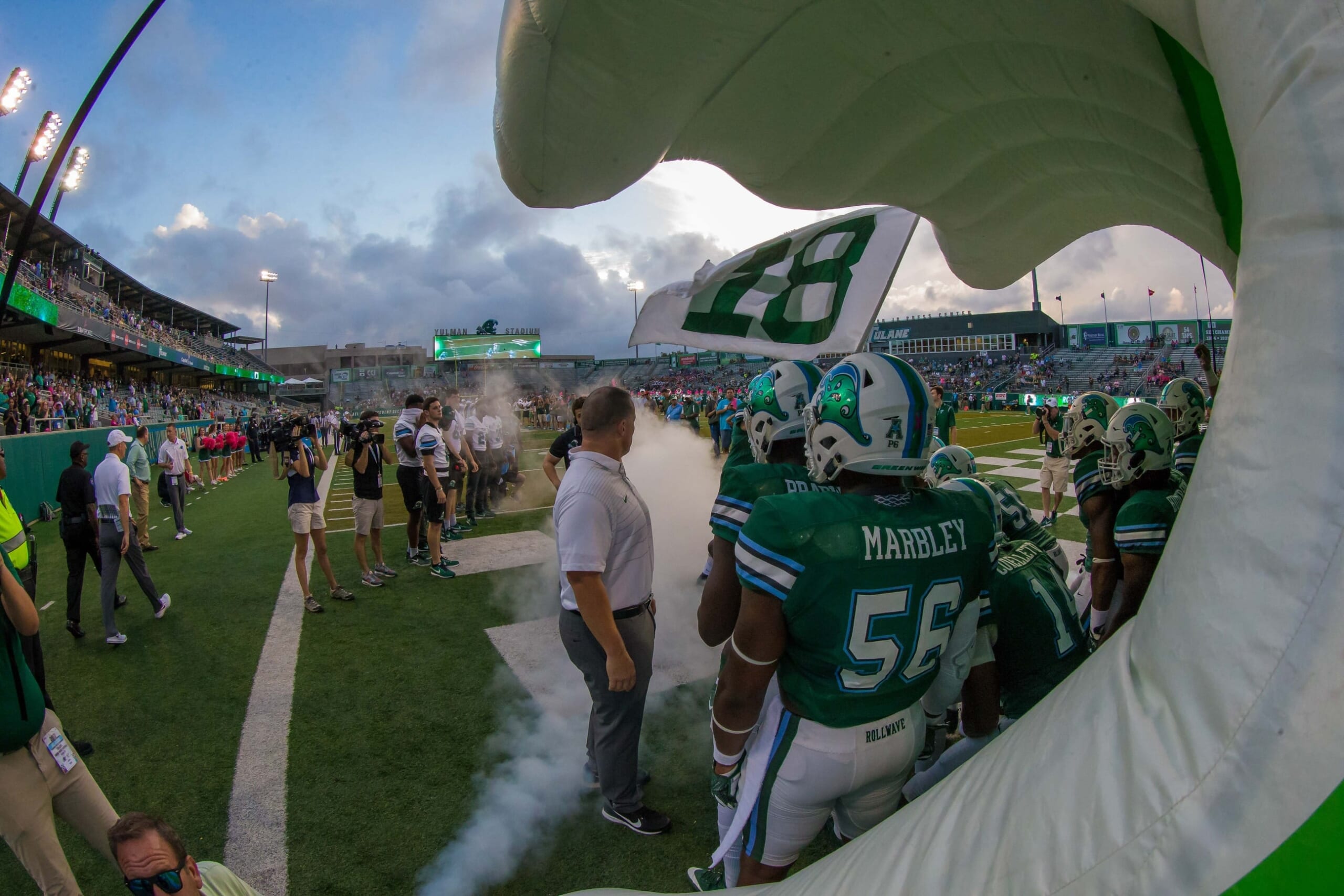 Fans going gaga over Tulane's football uniforms for Thursday night