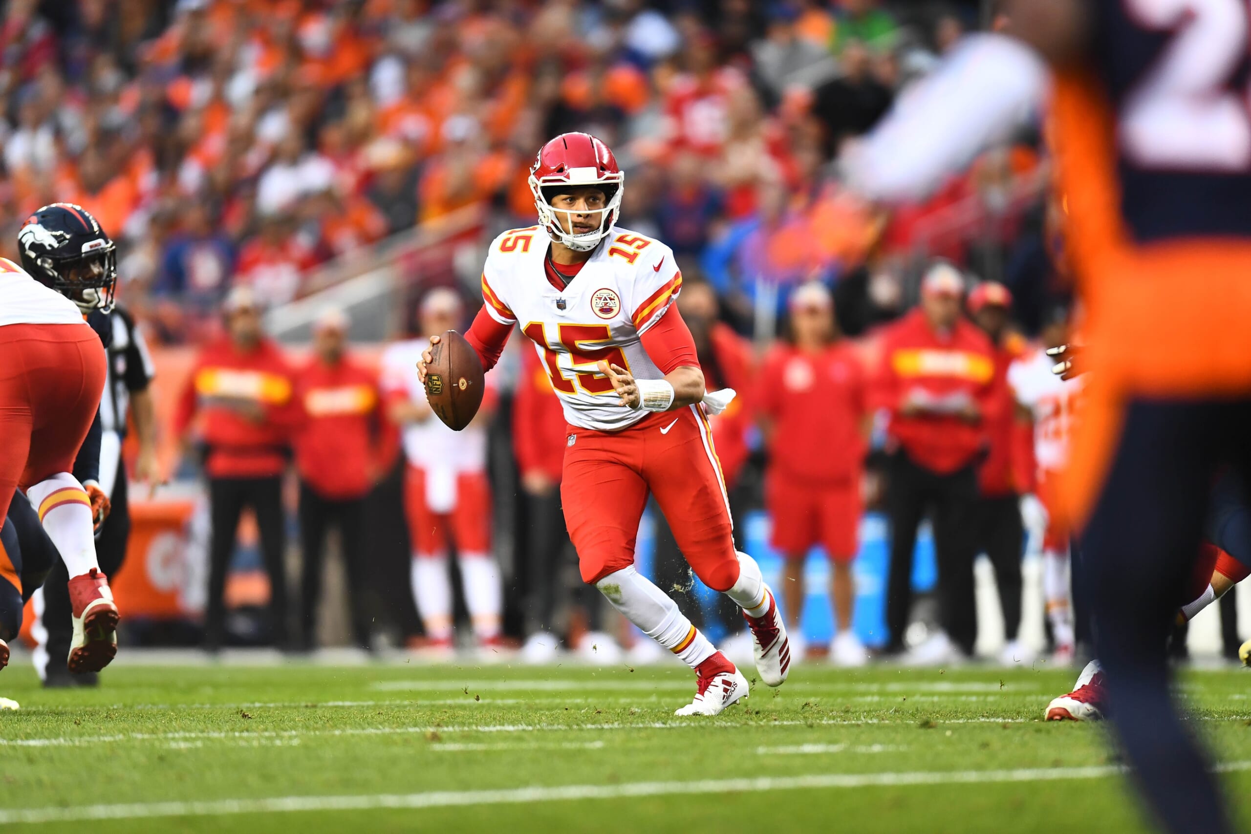 WATCH: Patrick Mahomes sensational on TD drive against Jaguars
