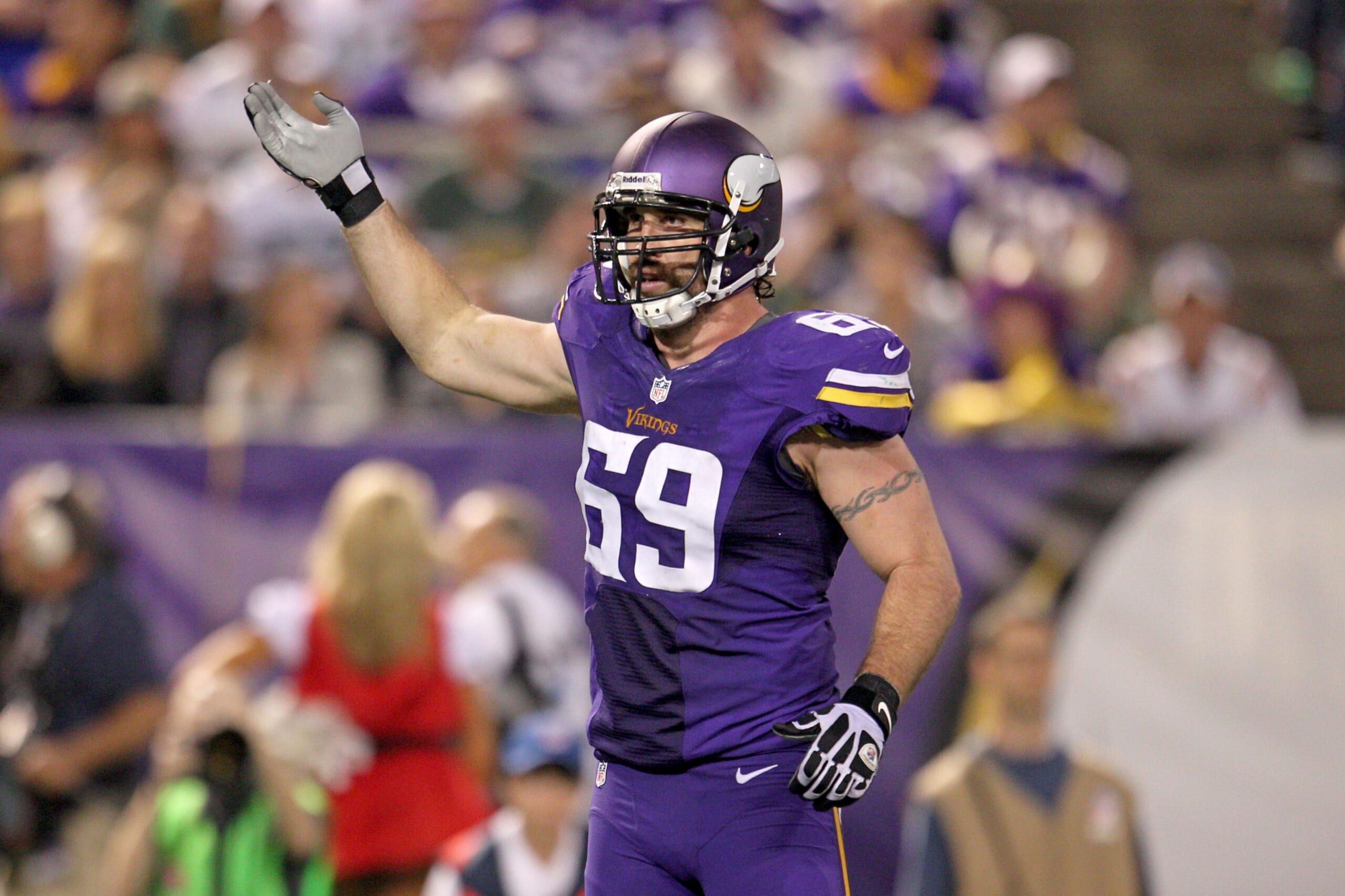Former Minnesota Vikings great Jared Allen wants a head coach interview