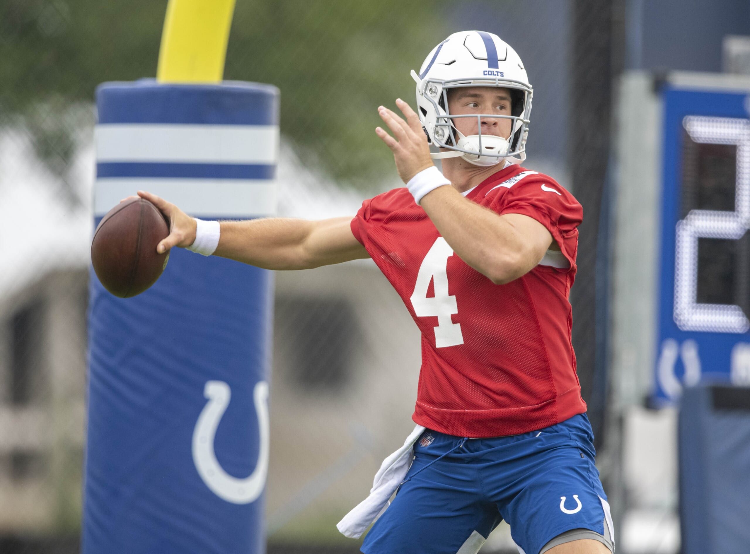 Sam Ehlinger gaining ground in Indianapolis Colts QB competition