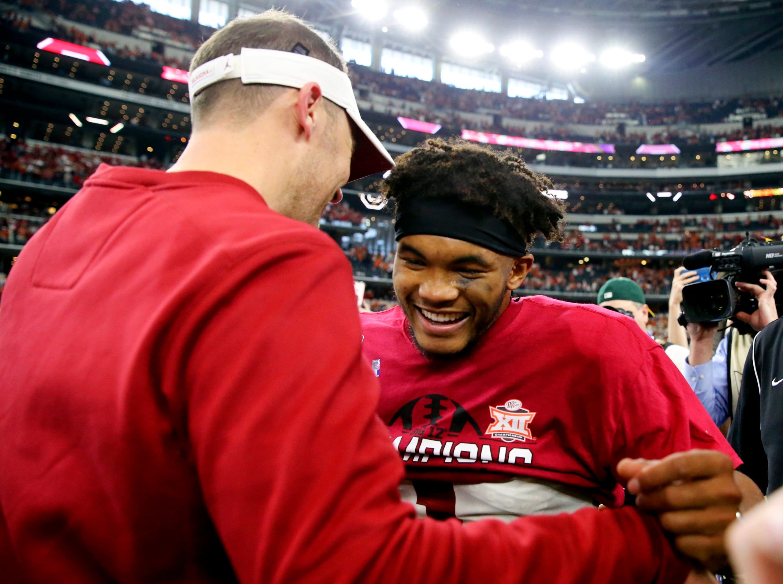 Former head coach Lincoln Riley praises Kyler Murray after record ...