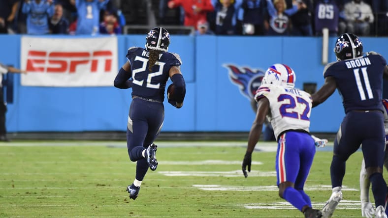 WATCH: Derrick Henry burns Buffalo Bills with 76-yard TD run