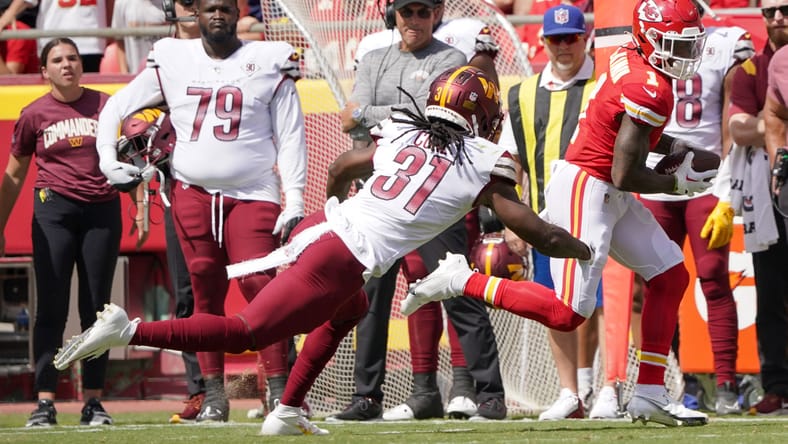 Washington Commanders' starting safety Kamren Curl's status in doubt ...