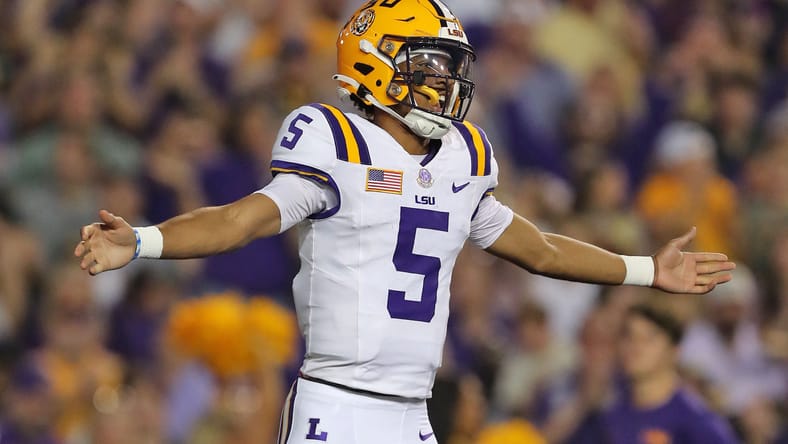 Did LSU's coach Brian Kelly just reveal which team is drafting Jayden ...