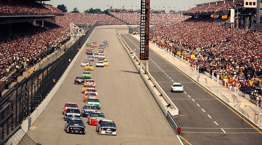 Top 10 moments of NASCAR's Brickyard 400
