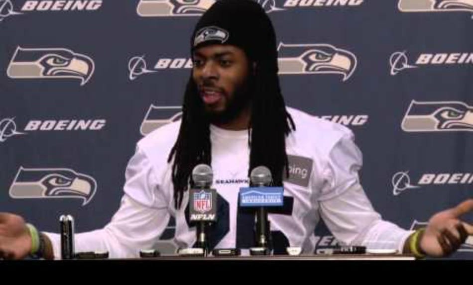 Richard Sherman Says Baby Should Stay "Stay in There"