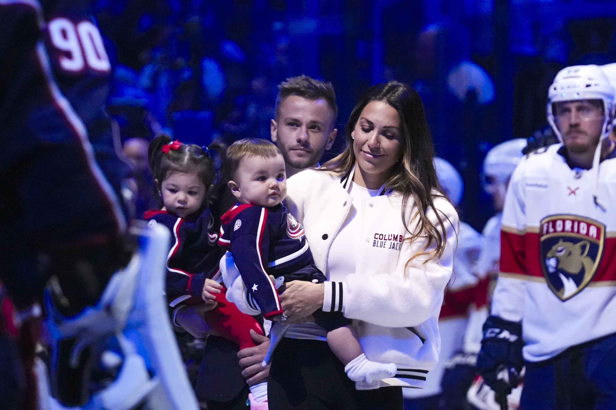 Johnny Gaudreau's widow announces birth of third child