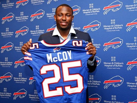 Buffalo Bills FB: LeSean McCoy can rush for '2,000 yards' or more