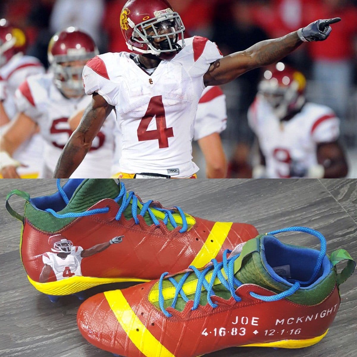 Reggie Bush to honor Joe McKnight with custom cleats