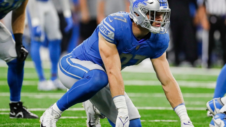 Detroit Lions rookie Aidan Hutchinson racks up 3 sacks in first half vs ...