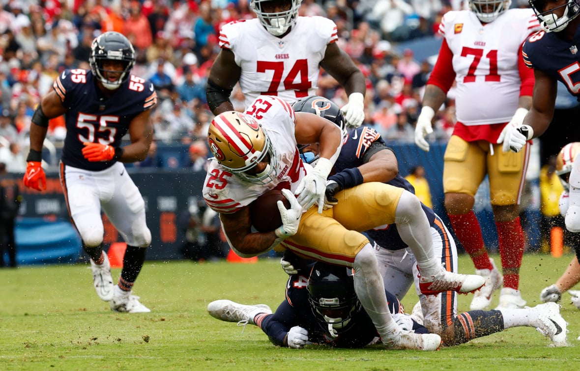 San Francisco 49ers star running back Elijah Mitchell out two months ...
