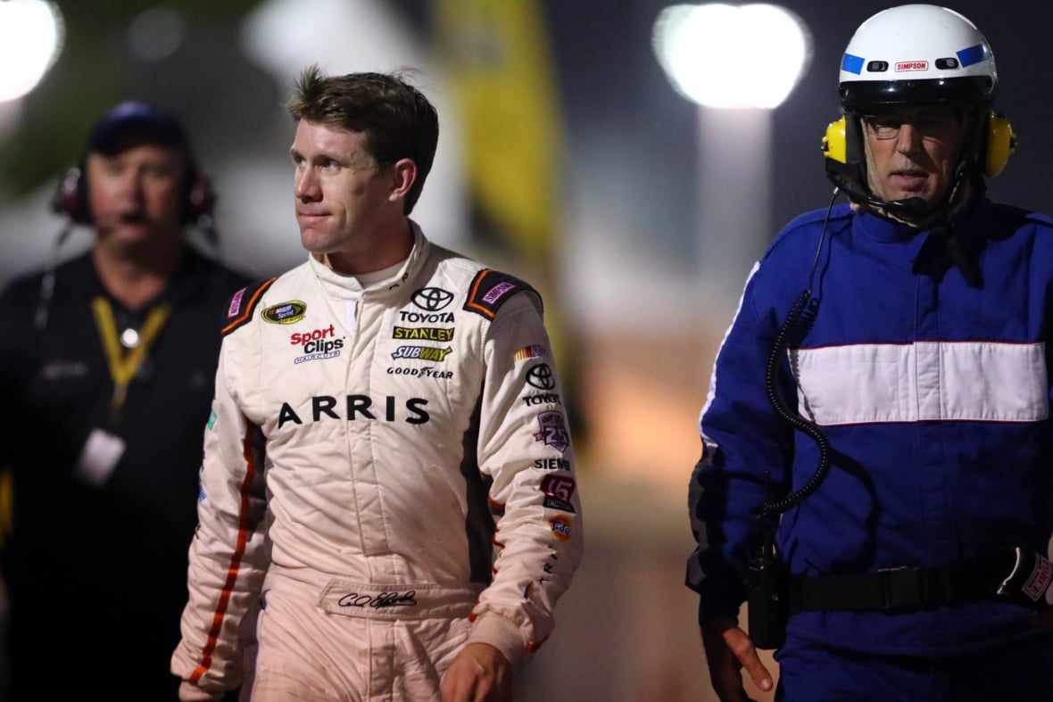 Carl Edwards reveals desire to tour Trackhouse Racing, stresses he won ...