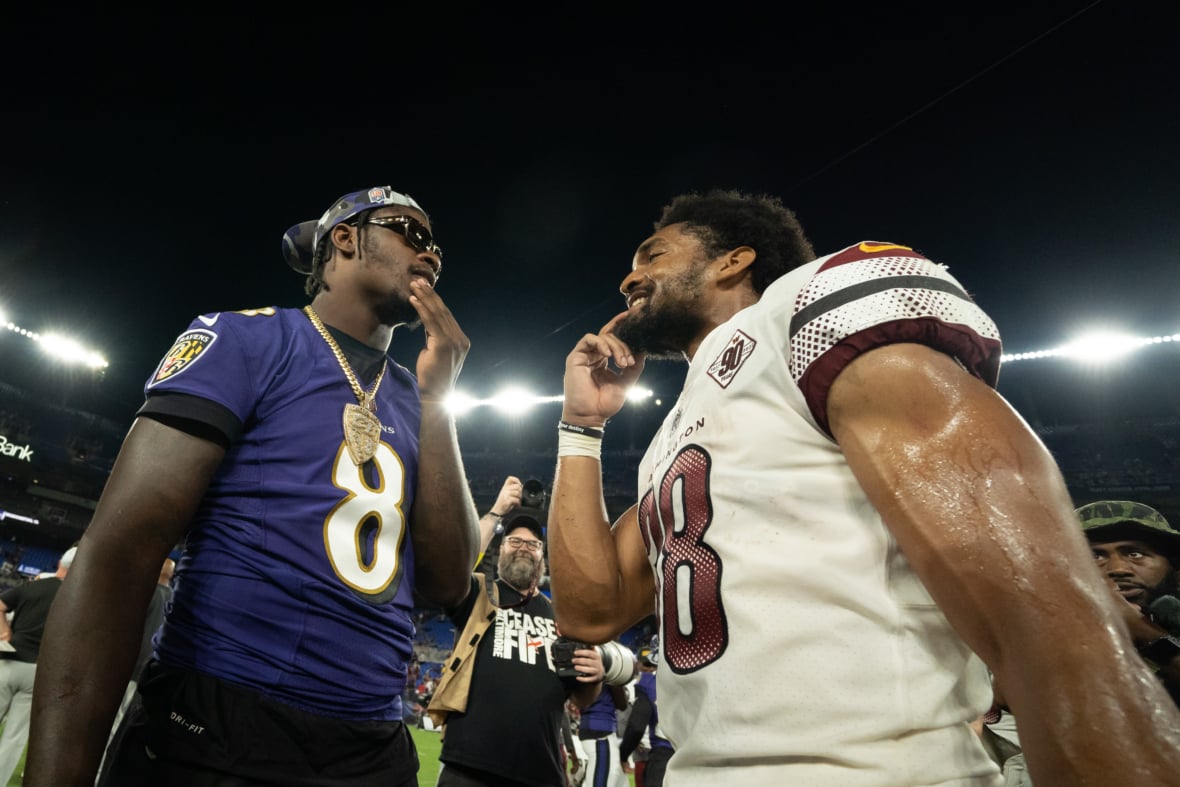 Multiple fights break out during Baltimore Ravens, Washington ...