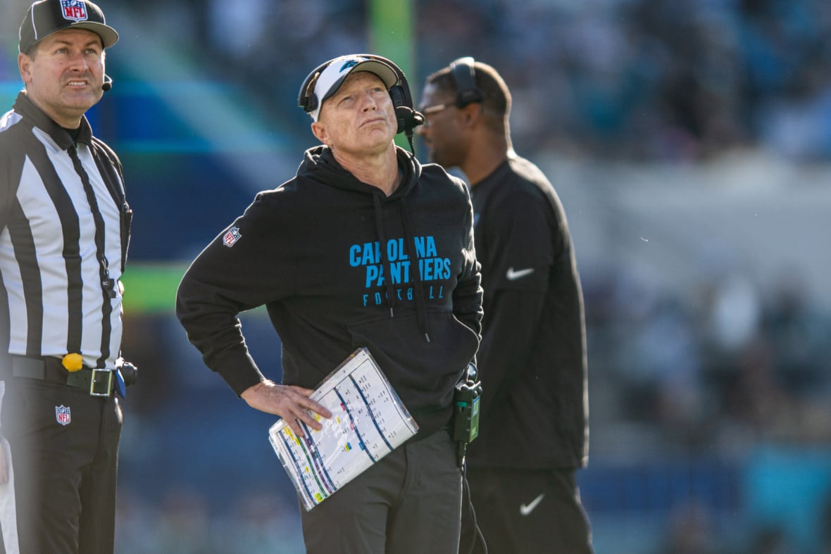 Carolina Panthers fire coach just two weeks after blocking interview ...