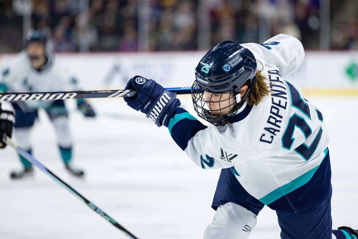 Alex Carpenter emerging as MVP candidate halfway through inaugural PWHL ...