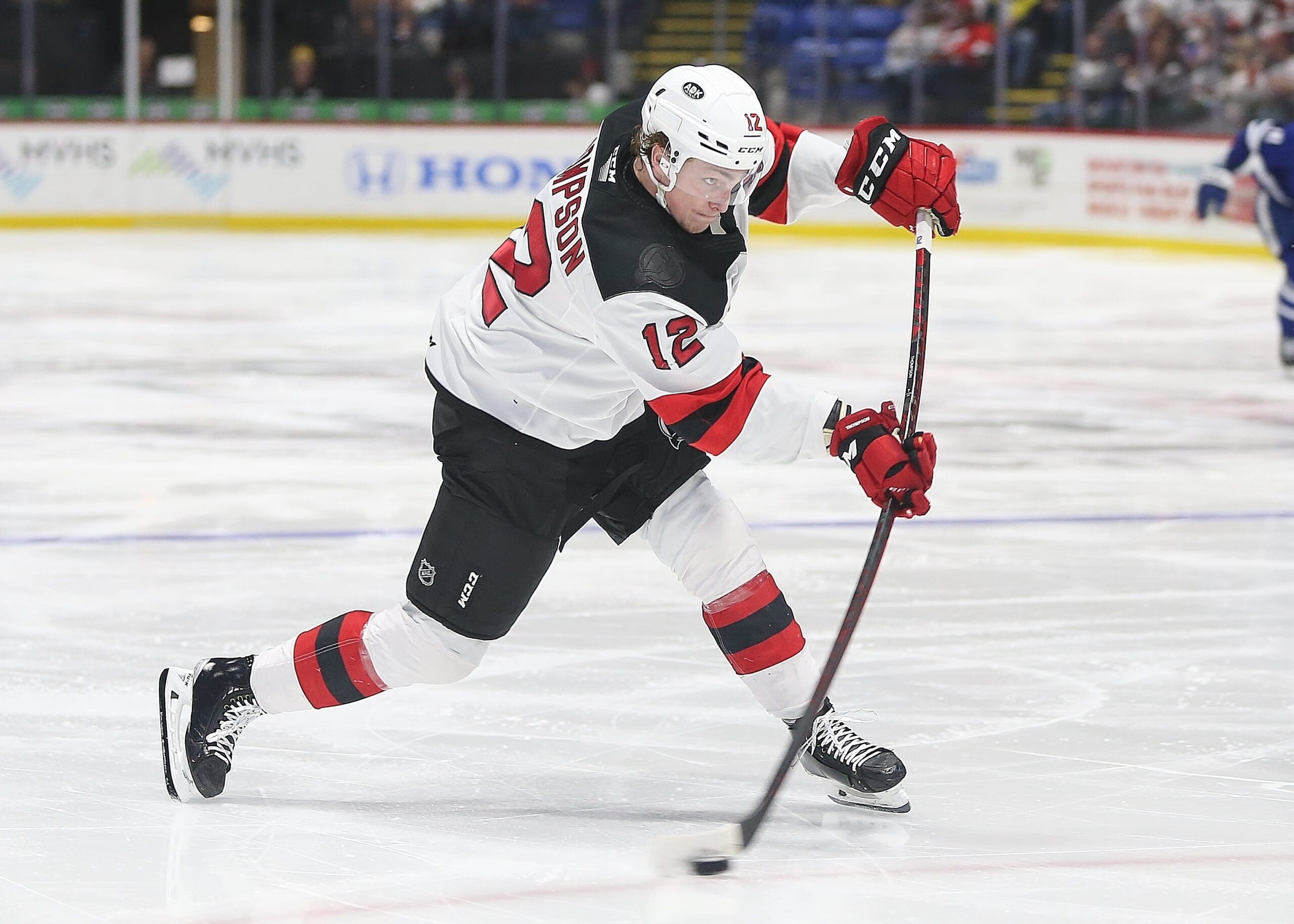 Motivated by Brother Tage, Tyce Thompson Making Strong Case for Devils ...